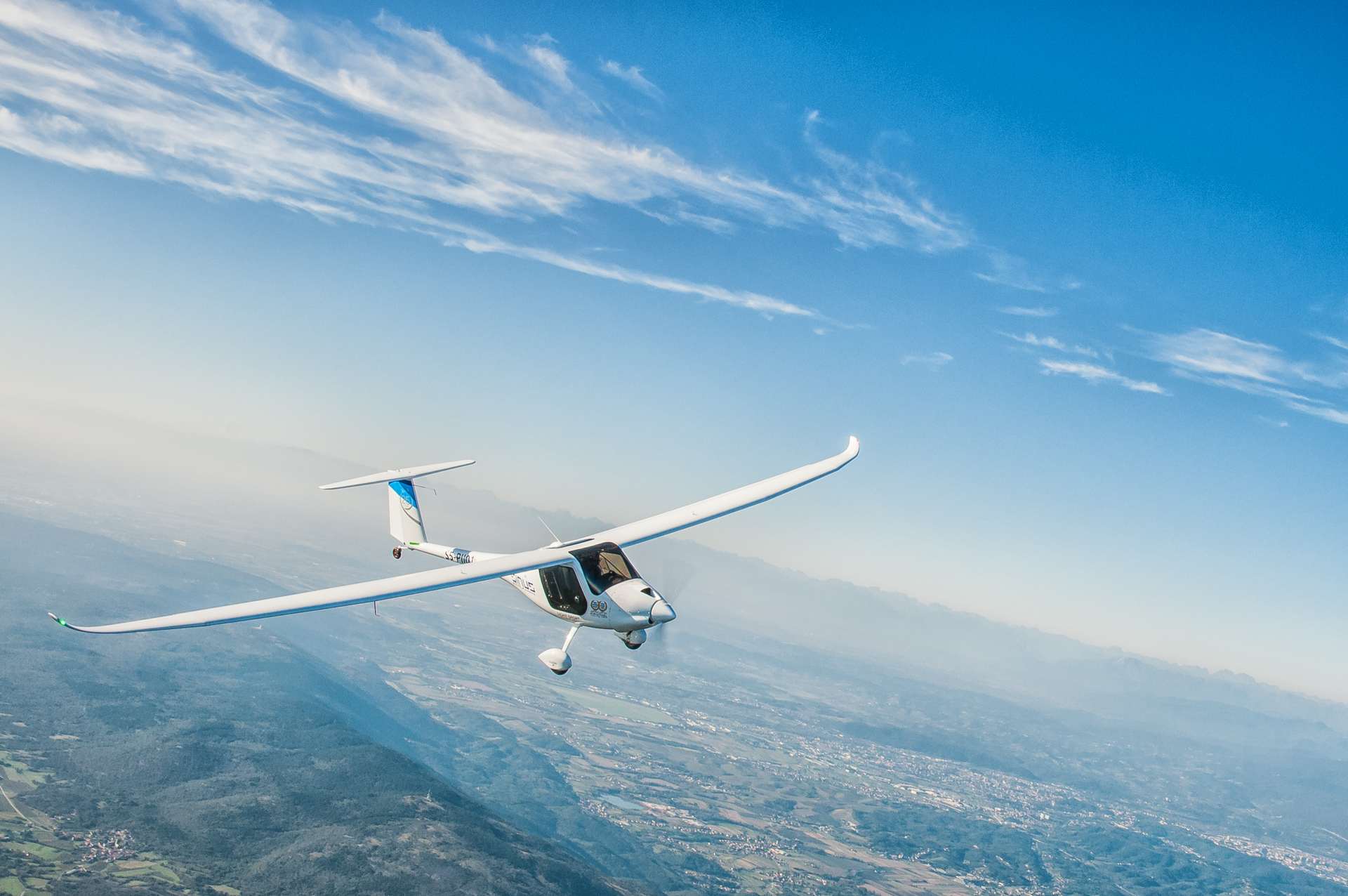 Pipistrel Sinus - Planeur motorisé, 4 avions en 1